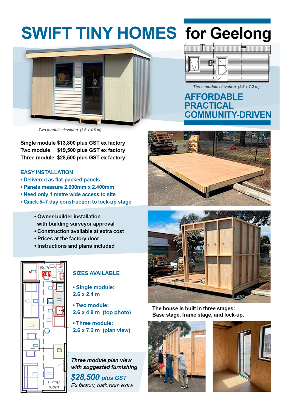 Swift Tiny Homes – Affordable Housing Solutions